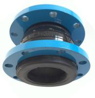 China Single Sphere Rubber Expansion Joint with Carbon Steel Flanges - 1.6 MPa Pressure Rating, -20°C to 150°C Temperature Range for sale