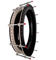 China DN1200 PN10 End Face Fully Sealed Natural Rubber Joint with Negative Pressure Ring - 2.5/4.0Mpa Pressure Rating for sale