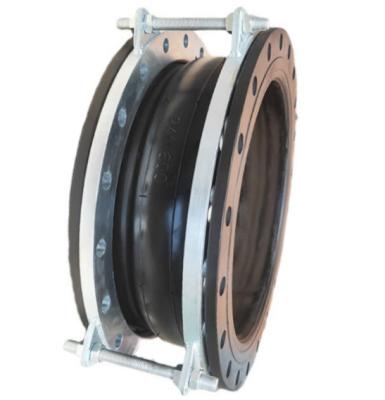 China 24 Inch DN600 Flange Zinc Plated Flexible Expansion Joint with Neoprene Galvanized Limit - 10-40 Bar Pressure Rating for sale