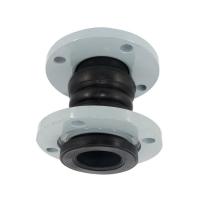 China DN200 Double Sphere Rubber Expansion Joint Flanged Galvanized Cast Iron 8 Inch 325mm for sale