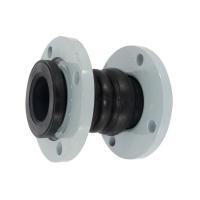 China DN200 Double Sphere Rubber Expansion Joint Flanged Galvanized Cast Iron 8 Inch 325mm for sale