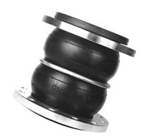 China EPDM Double Sphere Rubber Expansion Joint Flexible Connector 40mm to 600mm for sale
