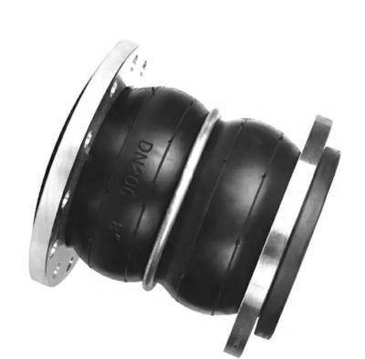 China EPDM Double Sphere Rubber Expansion Joint Flexible Connector 40mm to 600mm for sale