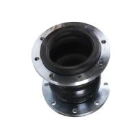 China DN125 Flanged Double Ball Flexible Rubber Expansion Joint - Carbon Steel Threaded Telescopic Design with 230mm Length and 1.0-2.5MPa Pressure Rating for sale
