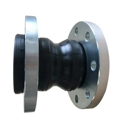 China 6 Inch Double Sphere Rubber Expansion Joint PN10 PN25 150mm Water Plant Flexible Connector for sale