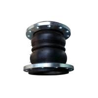 China EPDM Double Sphere Rubber Expansion Joint Flanged Pipe Fittings 40mm to 600mm for sale