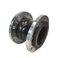 China DN300 Pipe Connector Flange Type Rubber Bellow Pump Epdm Double Sphere Expansion Joint for sale