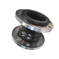 China DN300 Pipe Connector Flange Type Rubber Bellow Pump Epdm Double Sphere Expansion Joint for sale