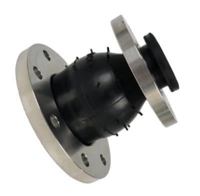 China Reduced Concentric Rubber Expansion Joint Compensator - DN32 to DN200 Sizes with 20-35mm Axial Displacement for sale