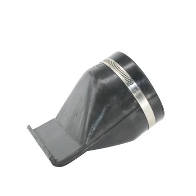 China ANSI 150LB Back-Pressure Flexible Rubber Duckbill Valve DN50-DN1600 1.0-2.5MPa for Industrial Blowdown for sale