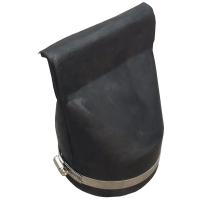 China Natural Rubber SS304 Clamp Duckbill Check Valve DN50-DN1200 for Water Treatment for sale