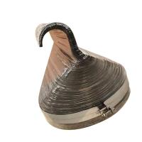 China 4 Inch PN16 Stainless Steel Clamp EPDM Duckbill Flexible Check Valve - 125mm Length, 47mm Height for sale