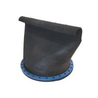 China EPDM Rubber Duckbill Valve Carbon Steel Flange DN50-DN1600 One Way Check Valve for sale
