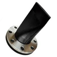 China Galvanized Flange EPDM Rubber Duckbill Check Valve 50-1200mm for Sewage Anti Backflow Prevention for sale