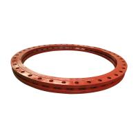 China DN1600 PN10 Rubber Expansion Joints - Fully Sealed Flanged Type with Counter Flange, 1600mm Diameter for sale