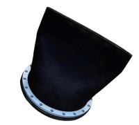 China EPDM Rubber ANSI 150LB SS316 Flanged Duckbill Check Valve - 50mm to 1200mm Pipe Sizes for sale