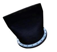 China EPDM Rubber ANSI 150LB SS316 Flanged Duckbill Check Valve - 50mm to 1200mm Pipe Sizes for sale