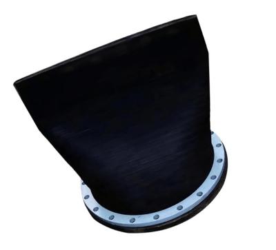 China EPDM Rubber ANSI 150LB SS316 Flanged Duckbill Check Valve - 50mm to 1200mm Pipe Sizes for sale