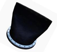 China DN32-DN2000 Flanged Duckbill Check Valve Ductile Iron EPDM PN0.6-1.6 Backflow Prevention for sale