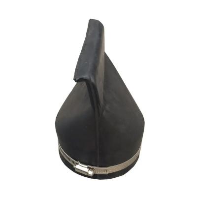 China XH-81 PN16 Duckbill Check Valve DN50-DN1600 with Nitrile Rubber Construction for Anti-Backflow Applications for sale