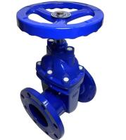 China DIN F4 Elastomeric Seal Flange 4 Inch Soft Seal Gate Valve DN40-DN1200 PN16 For Industrial Drainage for sale