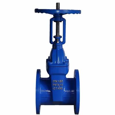 China PN16 Rising Stem Gate Valve ANSI 150LB 316 Stainless Steel Cast Iron 2-24 Inch Size Range for sale