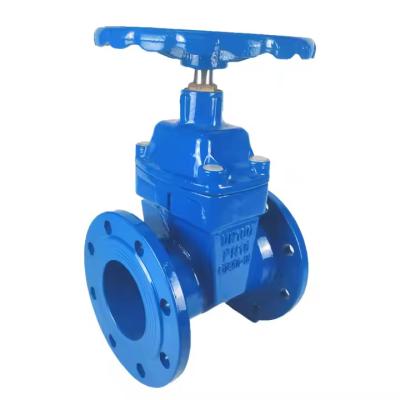 China EN 1092-2 Ductile Iron Flange Elastic Wedge Gate Valve DN40-DN500 with Excellent Air Tightness for sale