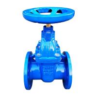China DN50 PN10 No Rise Stem Manual Gate Valve - Ductile Iron Construction, Temperature Range -20℃ to 120℃, Sizes DN40-DN1200 for sale