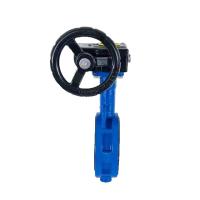 China ANSI 150LB Soft Seal Turbine Butterfly Valve with Ductile Iron Body - DN40 to DN1200 Sizes for sale