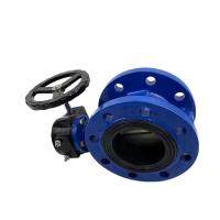 China Industrial Turbine Double Flange Cast Steel Butterfly Valve with PTFE Liner - DN50 to DN2000, 1.6MPa Pressure Rating for sale