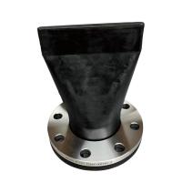 China DN300 PN10 Flanged Duckbill Check Valve EPDM Rubber Backflow Prevention for Wastewater Systems for sale