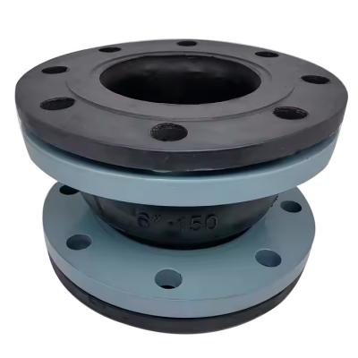 China SS316 Single Ball Flange EPDM Rubber Expansion Joint DN32-DN3000mm 1.0-4.0MPa Temperature -20℃ to 150℃ for sale