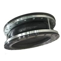 China 32-Inch DN800 Fully Sealed Rubber Expansion Joint for Large Diameter Carbon Steel Flange Face Applications for sale
