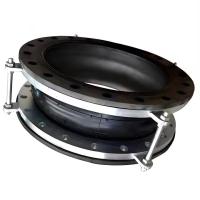 China Neoprene Galvanized Single Ball Limit Flange EPDM Stainless Steel Flexible Rubber Joint -20℃ to 150℃ Temperature 1.0-4.0MPa Pressure for sale