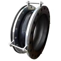 China 32-Inch DN800 Fully Sealed Rubber Expansion Joint for Large Diameter Carbon Steel Flange Face Applications for sale