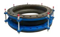 China DIN PN16 EPDM Rubber Expansion Joint Corrosion Resistant Flexible End Face Sealed 1.0-4.0MPa for sale