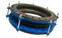 China DIN PN16 EPDM Rubber Expansion Joint Corrosion Resistant Flexible End Face Sealed 1.0-4.0MPa for sale