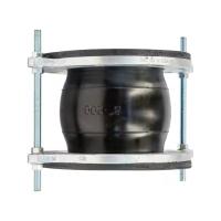 China 8-inch 200mm Face Fully Sealed Nitrile Rubber Expansion Bellows - 210mm Length, 16/25mm Axial Displacement for sale