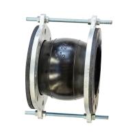 China 8-inch 200mm Face Fully Sealed Nitrile Rubber Expansion Bellows - 210mm Length, 16/25mm Axial Displacement for sale