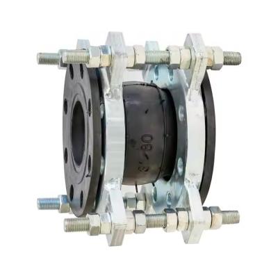 China ANSI 150LB Galvanized Flange Nitrile Rubber Expansion Joint - 1.0-4.0MPa Pressure, -20℃ to 150℃ Temperature Range for sale