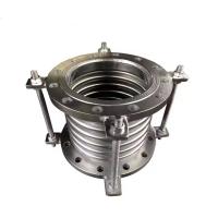 China ANSI 150LB Stainless Steel Metal Exhaust Compensator with Reinforced Expansion Bellows for Industrial Piping Systems for sale