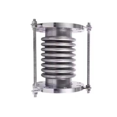 China Stainless Steel Metal Bellows Expansion Joint for Plumbing - ±50mm Axial Compensation, 0.6-2.5MPa Pressure Rating for sale