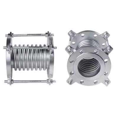 China Stainless Steel Expansion Bellows SS304 SS316 Flexible Compensator 32-400mm Diameter -70°C to 260°C for sale