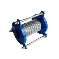 China DN50 PN6 Carbon Steel Compensator Flange Metal Multilayer Bellows Expansion Joint - 50mm Diameter, 6 Bar Pressure Rating for sale
