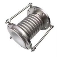 China PTFE Lined Flexible Bellows Compensator - Stainless Steel Corrosion Pipe Fittings 32-400mm Diameter 250°C Temperature for sale