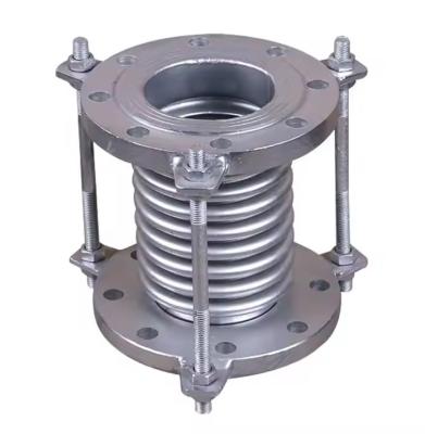 China Stainless Steel 304/316 Corrugated Flexible Metal Compensator - Pipeline Expansion Joint 32-350mm Diameter for sale