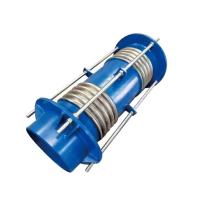 China SS304/SS316 Bellows Expansion Joint with Tie Rod - Axial Stainless Steel Corrugated Compensator DN100-200 for sale