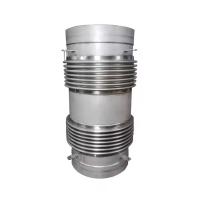 China ANSI Standard Double Sided Small Tie Rod Transverse Stainless Steel Bellows Compensator - DN 100-300, 0.6-1.6Mpa Pressure Rating for sale