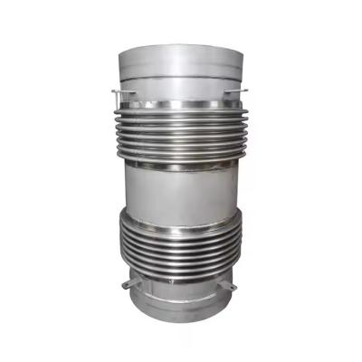 China ANSI Standard Double Sided Small Tie Rod Transverse Stainless Steel Bellows Compensator - DN 100-300, 0.6-1.6Mpa Pressure Rating for sale