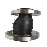 China DN65×100 Eccentric Expansion Reducing Reducer Coupling Rubber Joint 180mm Length for Pipeline Systems for sale